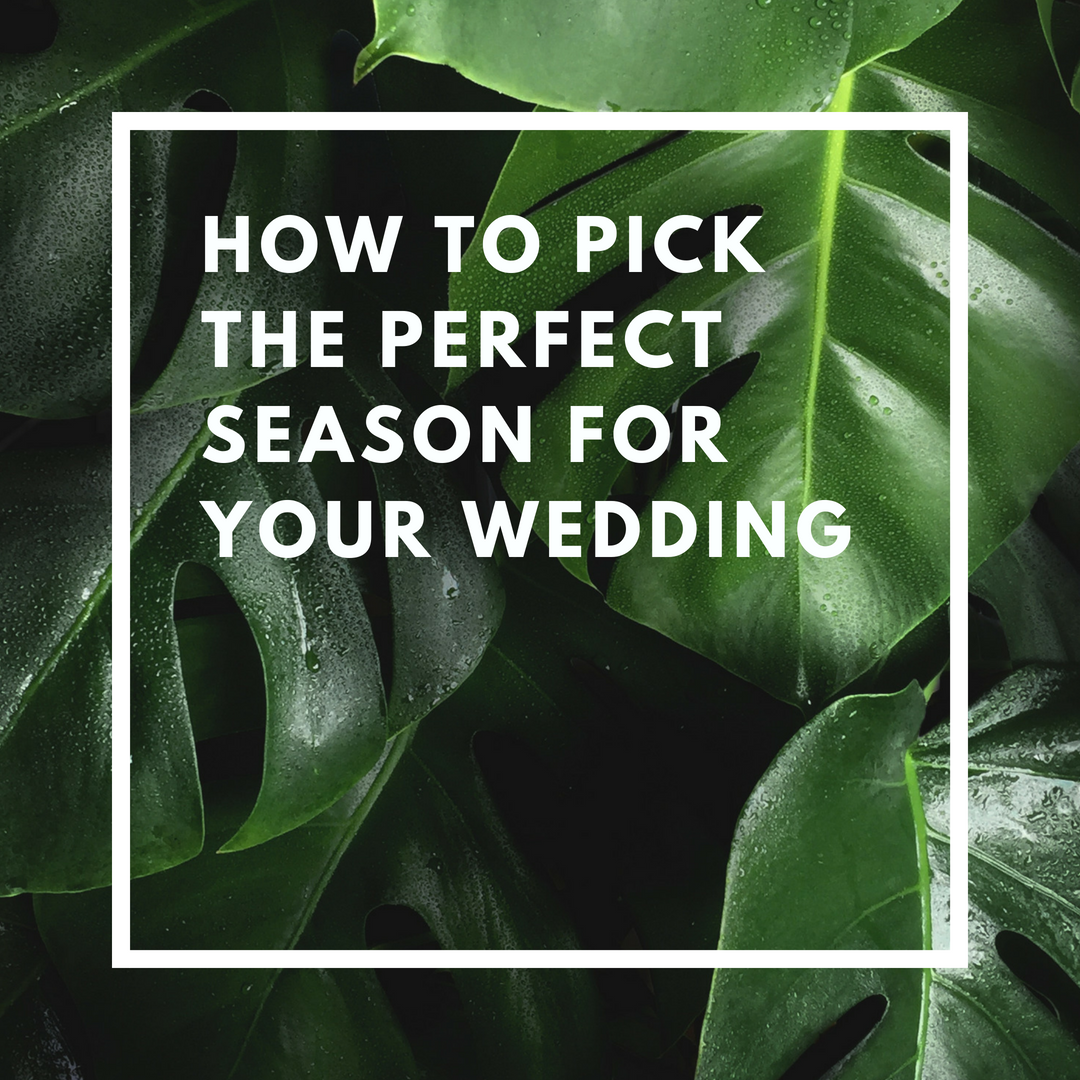 How to pick the perfect season for your wedding | Canvas Events Blog