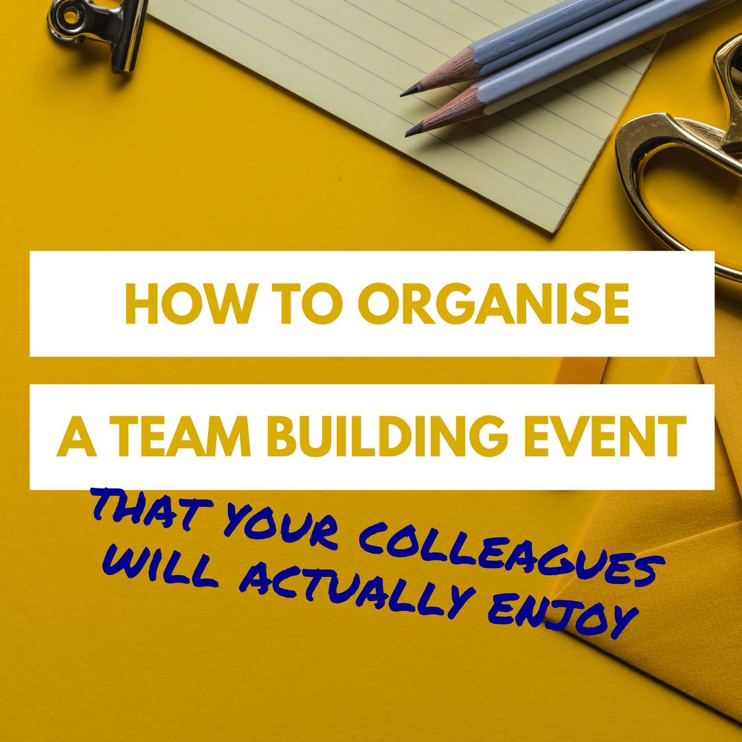How to organise a team building event | Canvas Events Blog